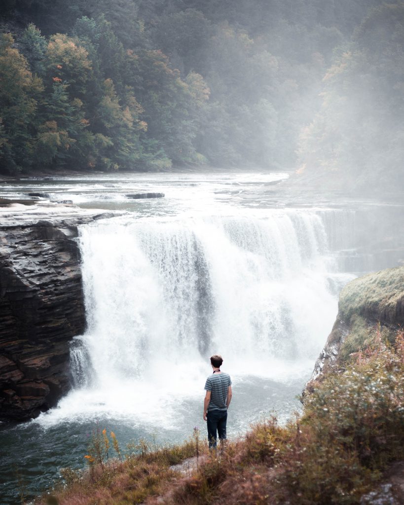 Misty Falls – Aidan Lindamood Photography